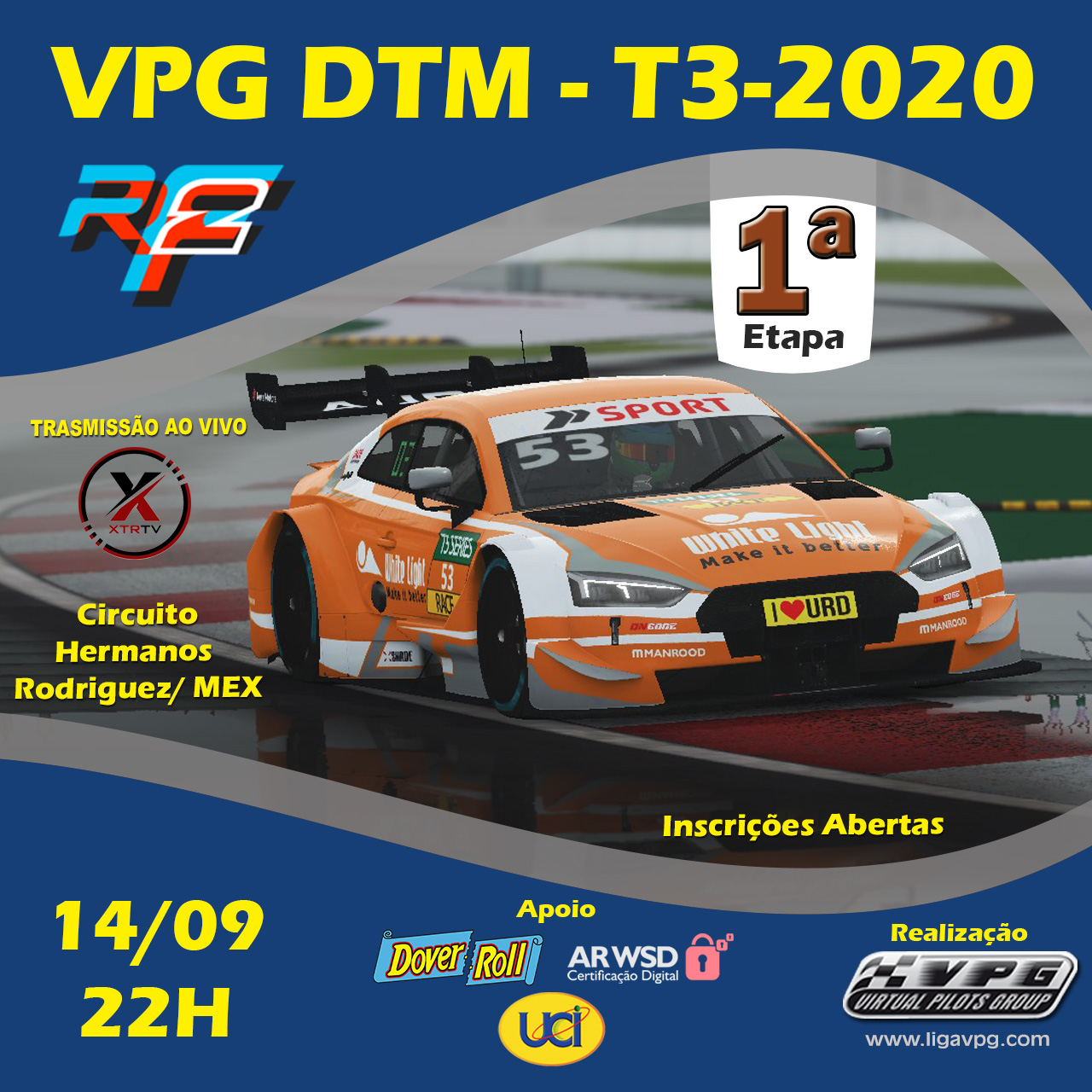 Vai começar a T3-2020 com a DTM encarando o México(14) – Liga VPG ...